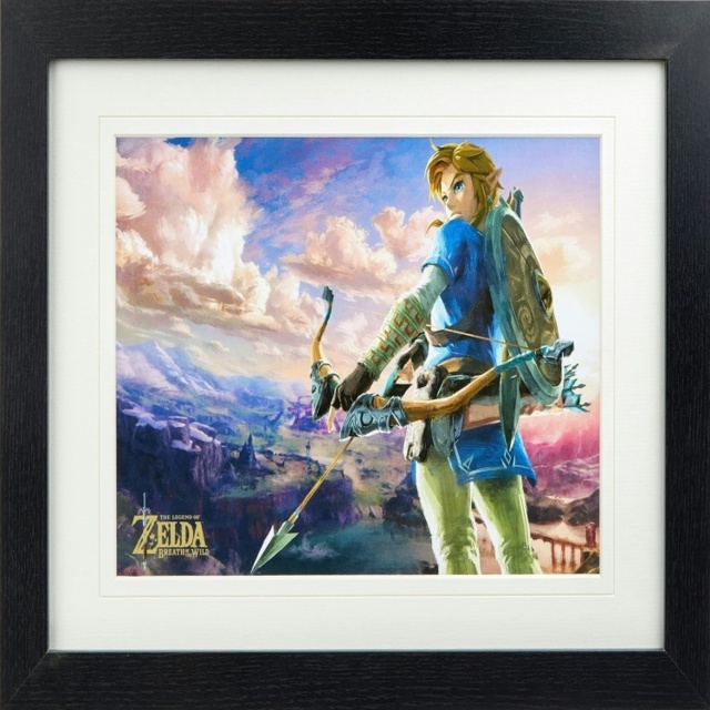 Zelda Breath Of The Wild (Hyrule Scene Landscape) - Memorabilia Range ...