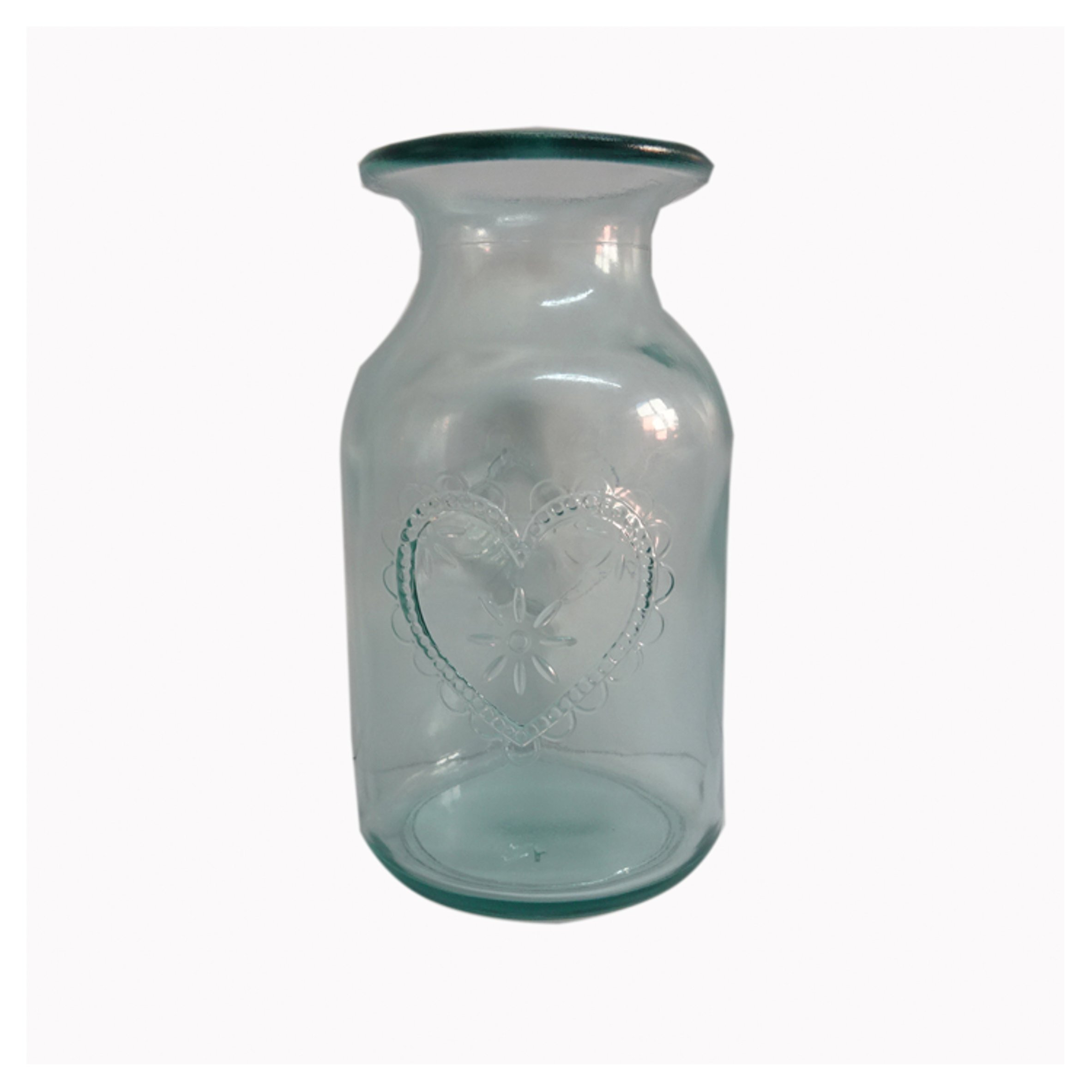 Tesco Heart Recycled Vase by Tesco | ufurnish.com