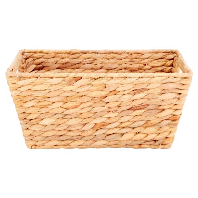 Tesco Water Hyacinth Small Storage Basket by Tesco | ufurnish.com