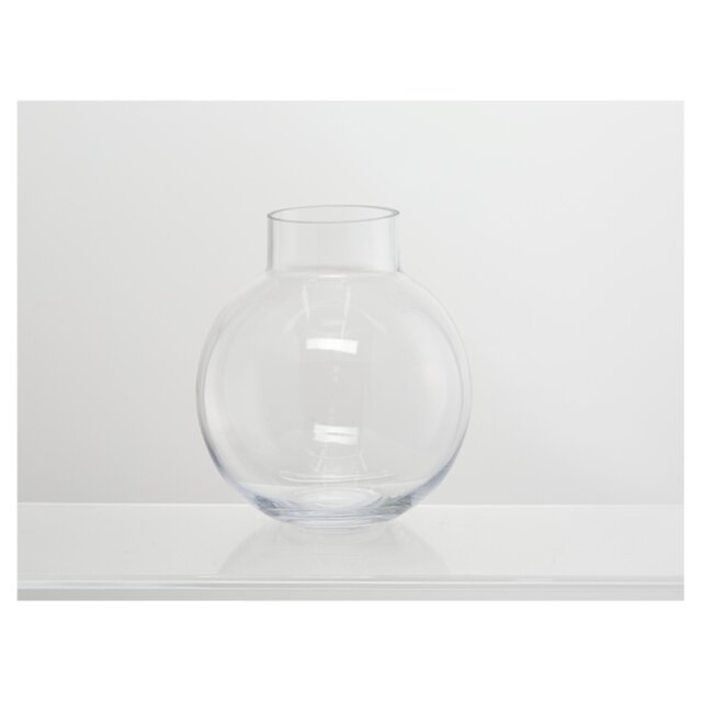 Tesco Round Glass Vase by Tesco | ufurnish.com
