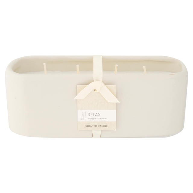 F&F Home Spa Relax Multiwick Long Candle 400g by Tesco | uFurnish.com