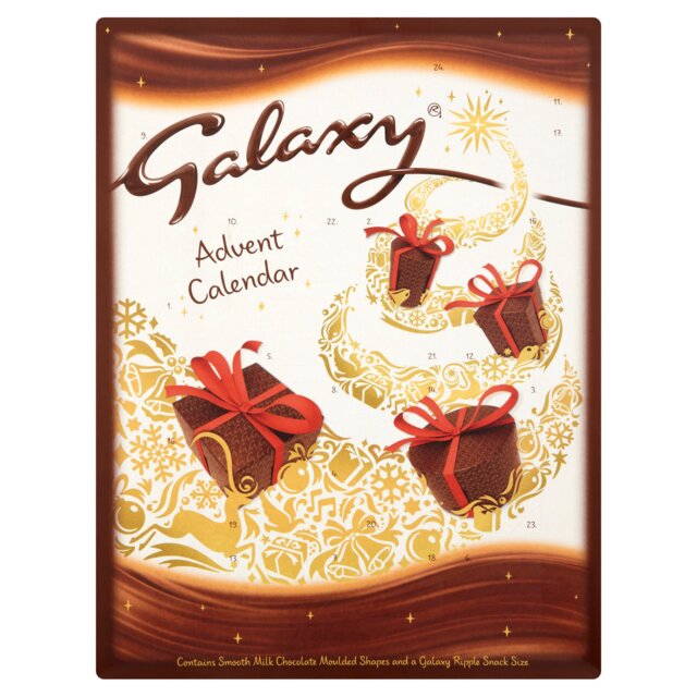 Galaxy Advent Calendar 110g by Tesco | ufurnish.com