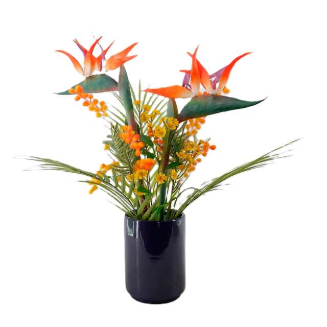 Bayswood Artificial Bird Of Paradise Plant by Tesco | ufurnish.com