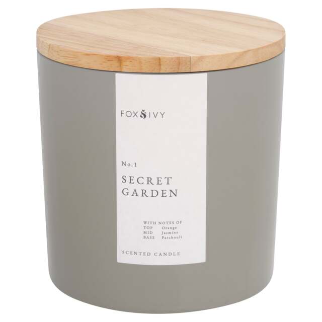 F&f Home Secret Garden Candle 650G by Tesco | ufurnish.com