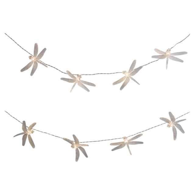 Tesco 25 Dragonfly Solar String Lights by Tesco | ufurnish.com