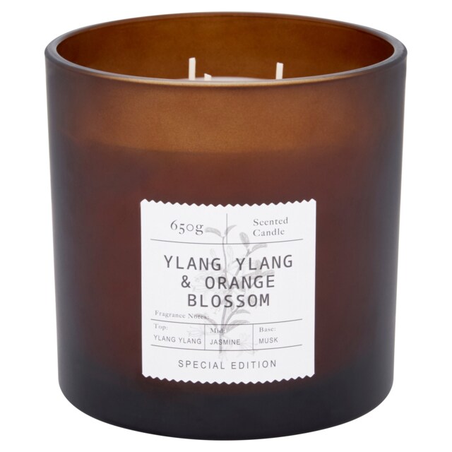 Tesco Apothecary Ylang Ylang & Orange Blossom Candle 650G by Tesco ...