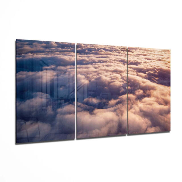 Mega Glass Wall Art Above The Clouds Mega Glass Wall Art - - That Home ...