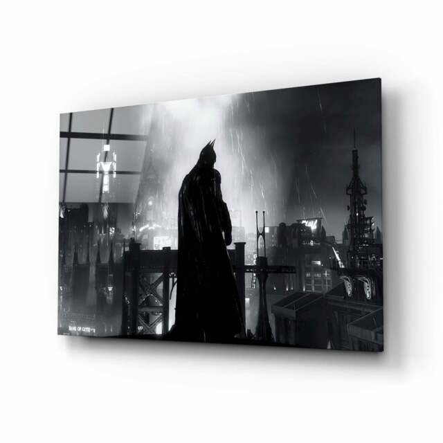 Batman Glass Wall Art - - That Home Shop by That Home Shop | ufurnish.com
