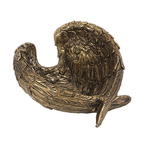 Antique Gold Angel Wing Dish - - That Home Shop by That Home Shop ...