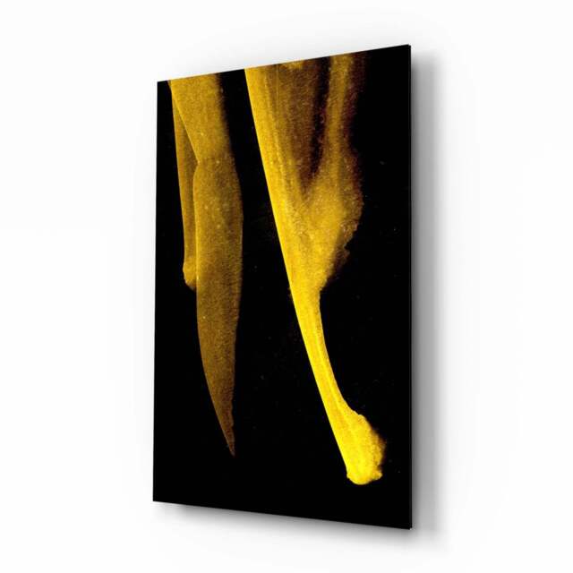 Yellow Story Glass Wall Art - - That Home Shop by That Home Shop ...