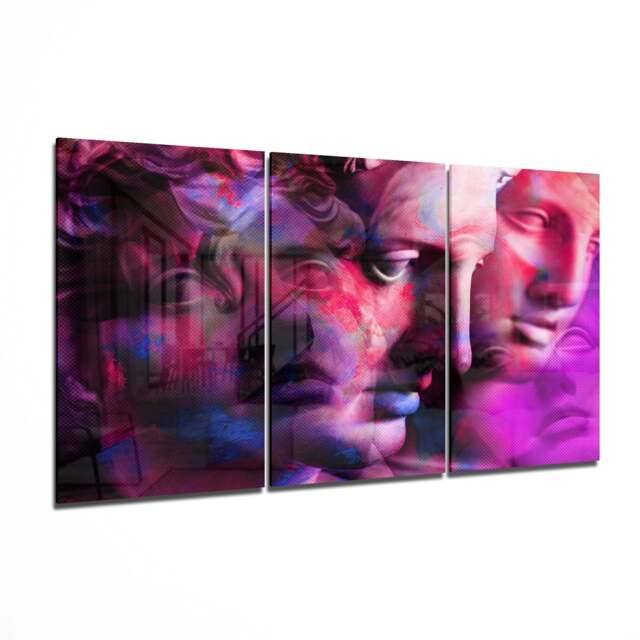 Statue Glass Art Mega Glass Wall Art - - That Home Shop by That Home ...