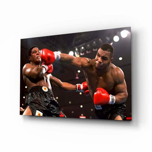 Mike Tyson Glass Wall Art - - That Home Shop by That Home Shop ...
