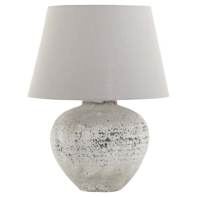 Regola Large Stone Ceramic Lamp - Stone - That Home Shop by That Home ...