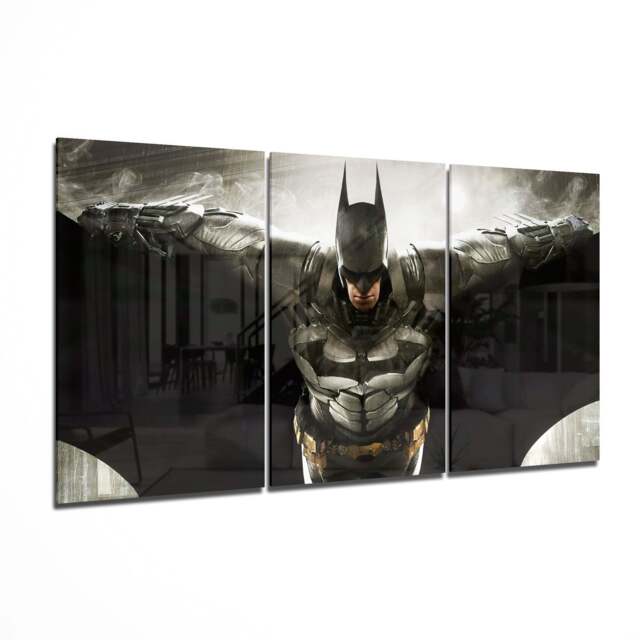 Batman Glass Art Mega Glass Wall Art - - That Home Shop by That Home ...