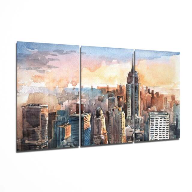Manhattan Glass Art Mega Glass Wall Art - - That Home Shop by That Home ...