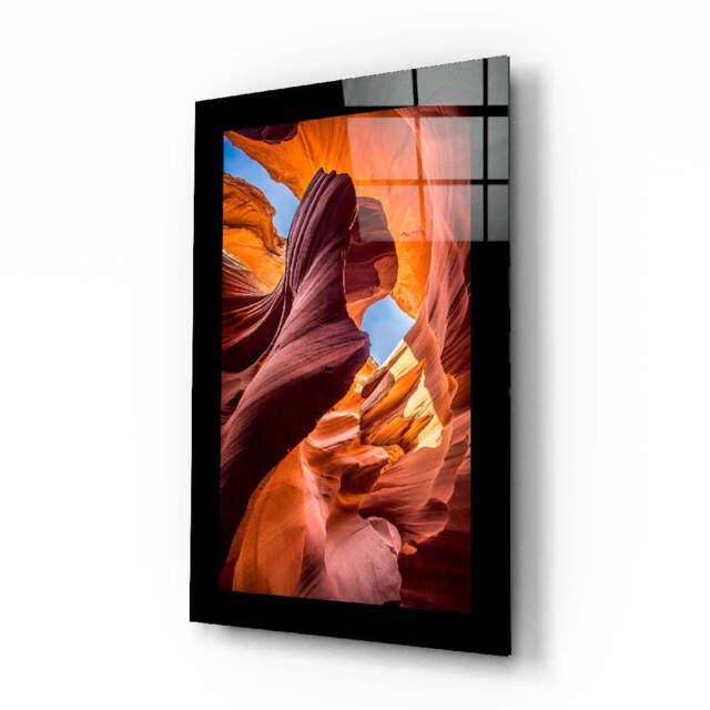 Grand Canyon Rift Glass Wall Art - - That Home Shop by That Home Shop ...