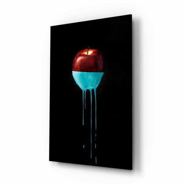 Apple Glass Wall Art - - That Home Shop by That Home Shop | uFurnish.com