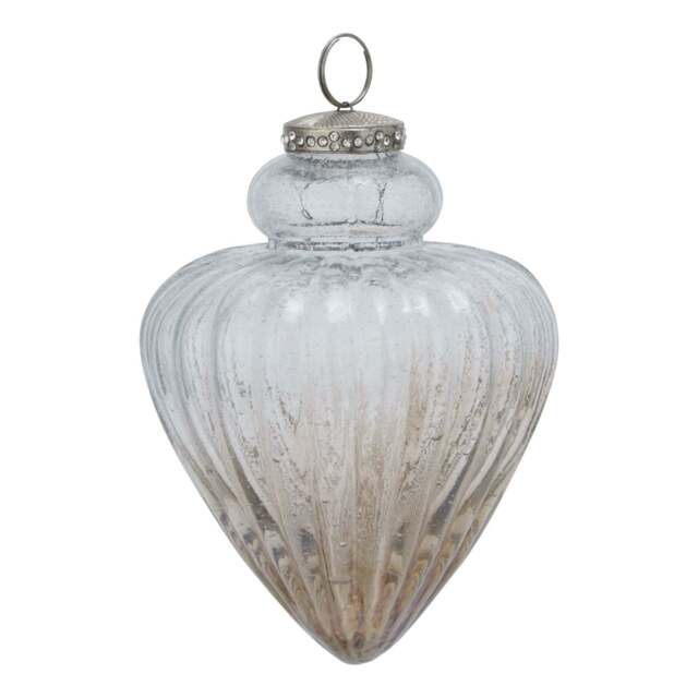 Coffee Ombre Collection Fluted Bauble - - That Home Shop by That Home ...