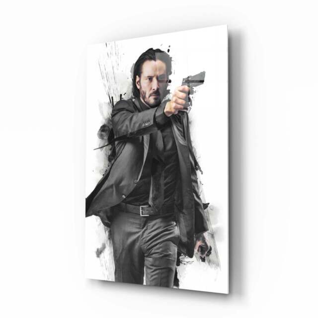 Keanu Reeves Glass Wall Art - - That Home Shop by That Home Shop ...
