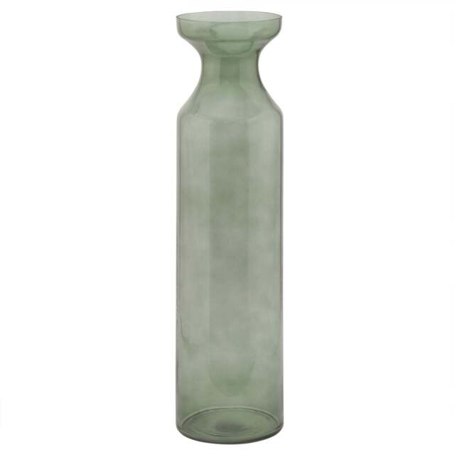 Smoked Sage Glass Tall Fluted Vase - Sage - That Home Shop by That Home ...