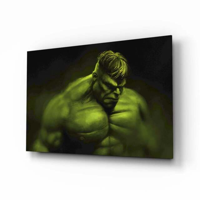 Hulk Glass Wall Art - - That Home Shop by That Home Shop | ufurnish.com