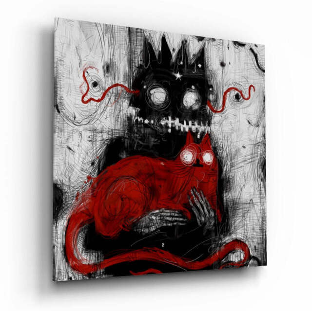 Mr Claw and Lucky Glass Wall Art - - That Home Shop by That Home Shop ...