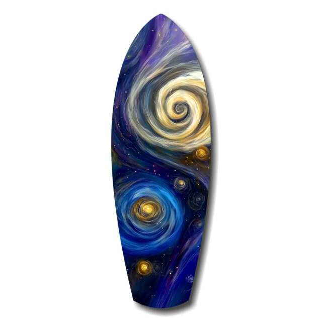 Kinetic Cosmos Glass Wall Art - - That Home Shop by That Home Shop ...