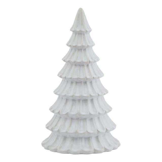 White Ceramic Fir Tree - White - That Home Shop by That Home Shop ...