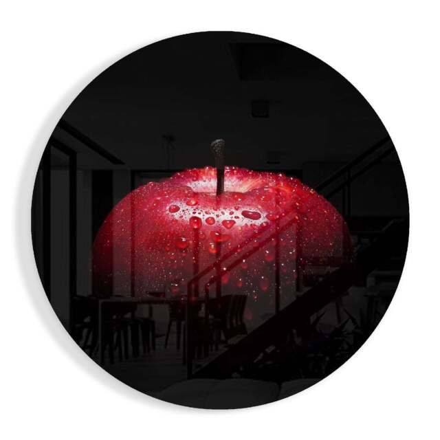 Apple Glass Wall Art - - That Home Shop by That Home Shop | ufurnish.com