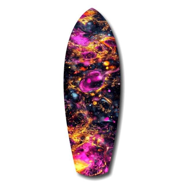 Kinetic Cosmos Glass Wall Art - - That Home Shop by That Home Shop ...