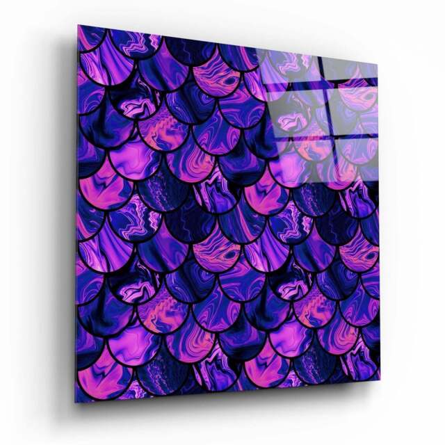 Fish Scale Glass Wall Art - - That Home Shop by That Home Shop ...