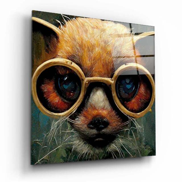 Sharp Vision Glass Wall Art -- Designer Collection - - That Home Shop ...