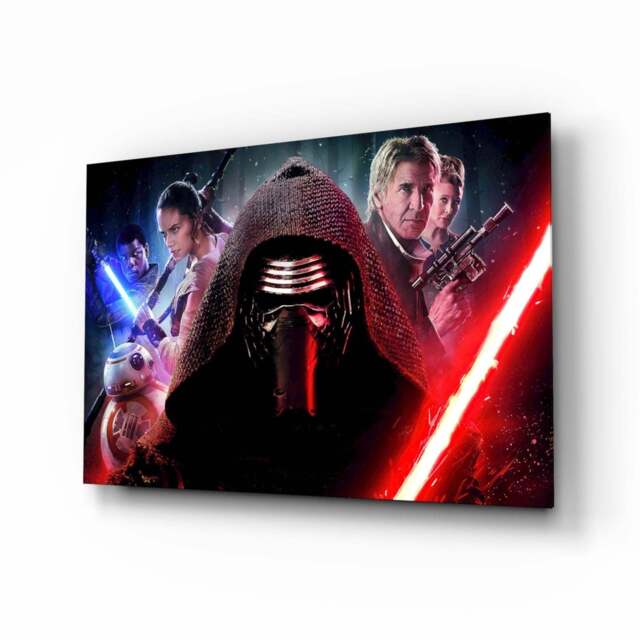 Kylo Ren Glass Wall Art - - That Home Shop by That Home Shop | ufurnish.com