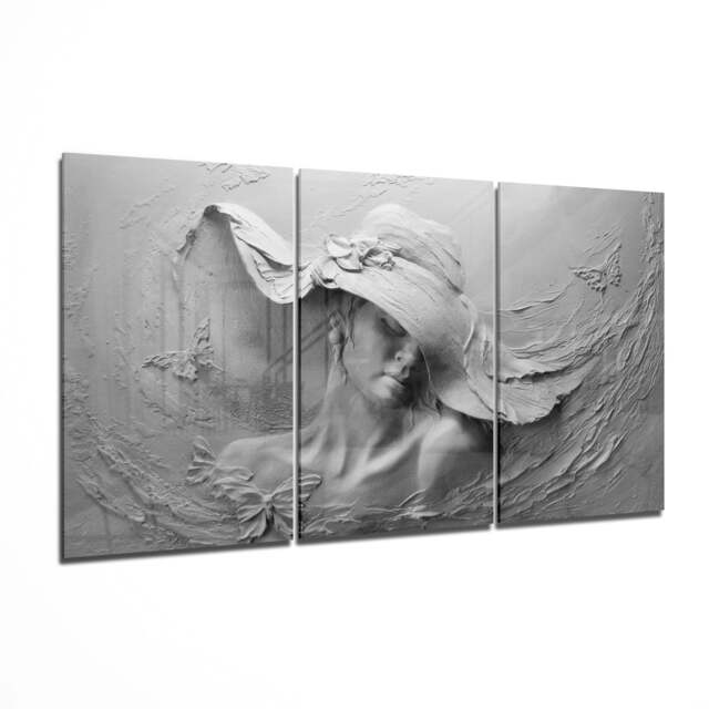 Lady Glass Art Mega Glass Wall Art - - That Home Shop by That Home Shop ...