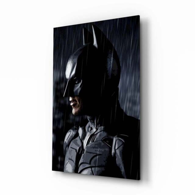 Batman Glass Wall Art - - That Home Shop by That Home Shop | ufurnish.com