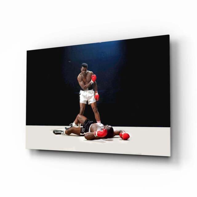Muhammad Ali Glass Wall Art - - That Home Shop by That Home Shop ...