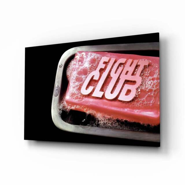 Fight Club Glass Wall Art - - That Home Shop by That Home Shop ...