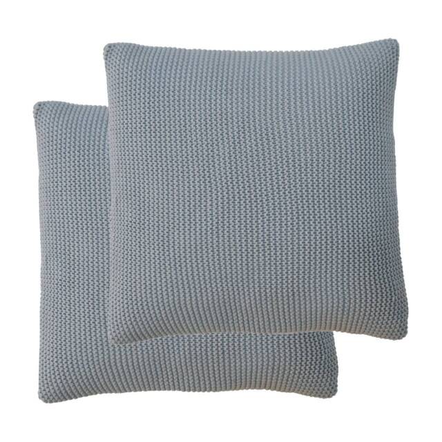 Blue Cotton Cushion Set of 2 - - That Home Shop by That Home Shop ...