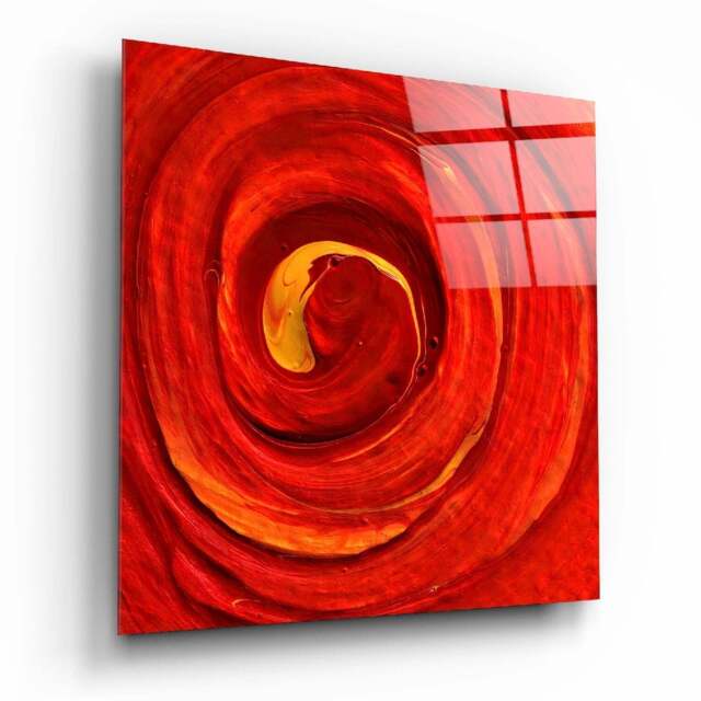 Cycle of Red Glass Wall Art - - That Home Shop by That Home Shop ...