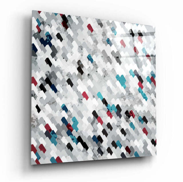Pixels Glass Wall Art - - That Home Shop by That Home Shop | uFurnish.com