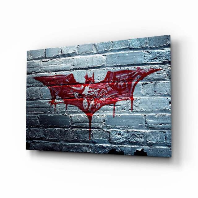 Batman Glass Art - - That Home Shop by That Home Shop | ufurnish.com