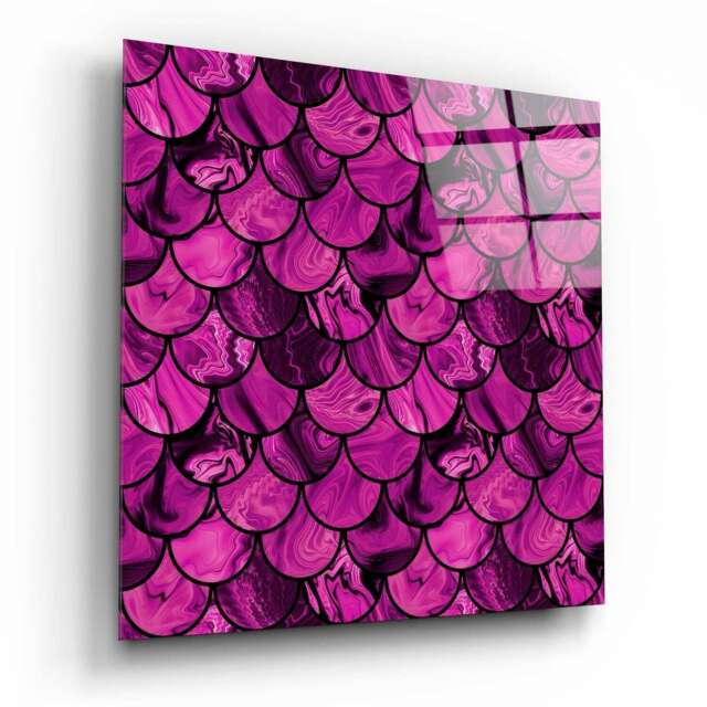 Fish Scale Glass Wall Art - - That Home Shop by That Home Shop ...