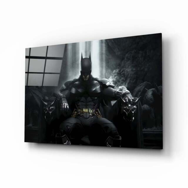 Batman Glass Wall Art - - That Home Shop by That Home Shop | ufurnish.com