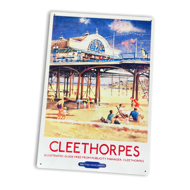 Vintage Metal Sign - British Railways Retro Advertising, Cleethorpes ...