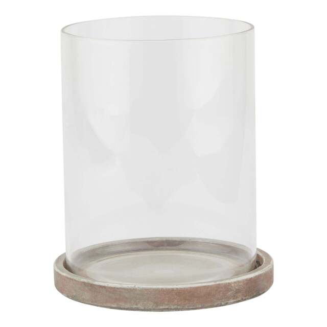 Siena Brown Large Hurricane Lantern - Brown - That Home Shop by That ...