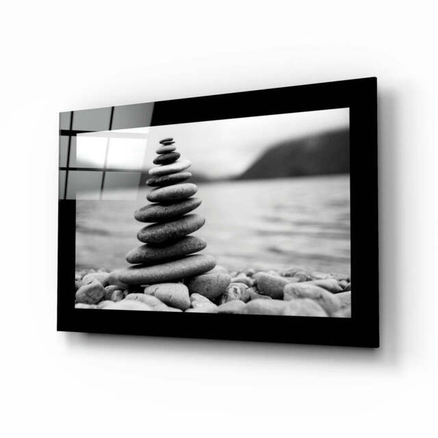 Balance Glass Wall Art - - That Home Shop by That Home Shop | ufurnish.com