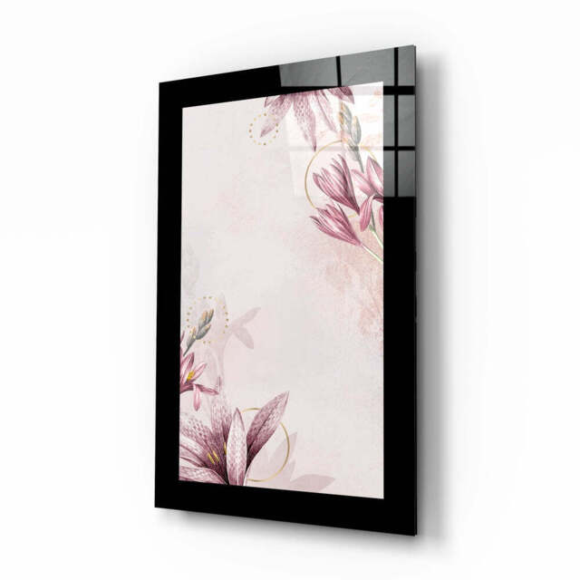 Pinky Glass Wall Art - - That Home Shop by That Home Shop | ufurnish.com