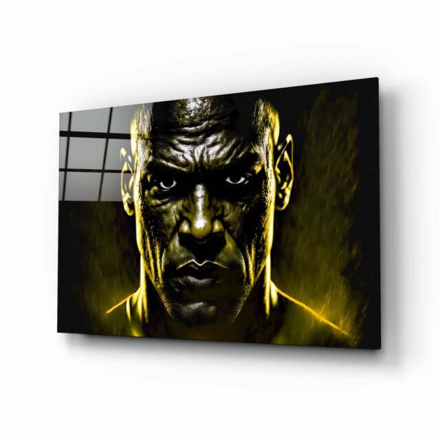 Iconic Michael Jordan Glass Wall Art -- Designer Collection - - That ...