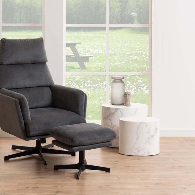 Mice Oval Coffee Table Set - White - That Home Shop by That Home Shop ...