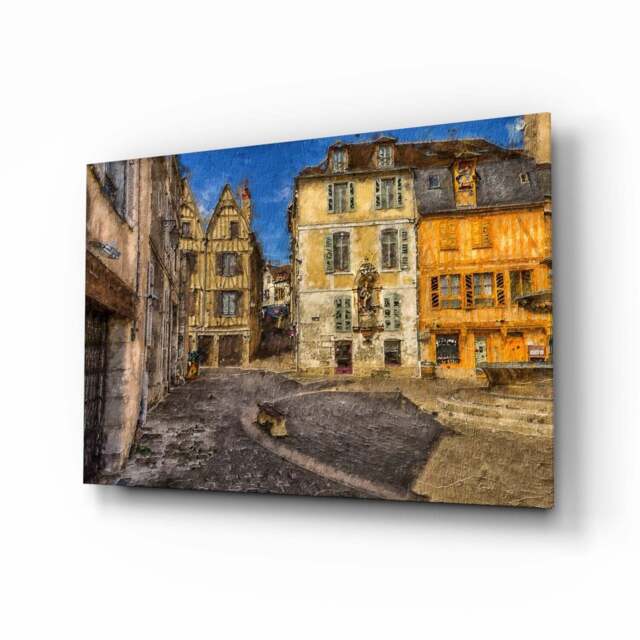 Medieval Square Glass Wall Art - - That Home Shop by That Home Shop ...